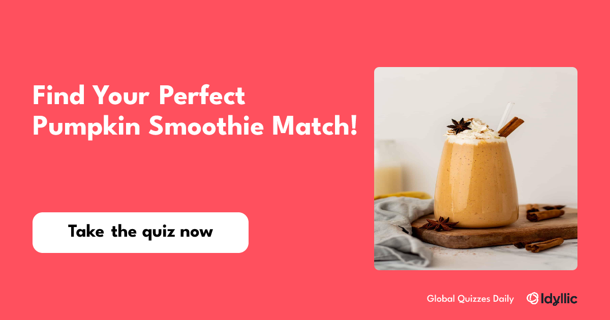 Find Your Perfect Pumpkin Smoothie Match!