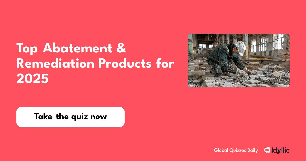 Top Abatement & Remediation Products for 2025