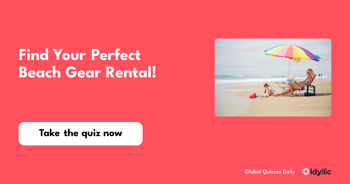 Find Your Perfect Beach Gear Rental!