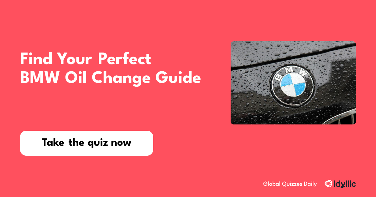 Find Your Perfect BMW Oil Change Guide