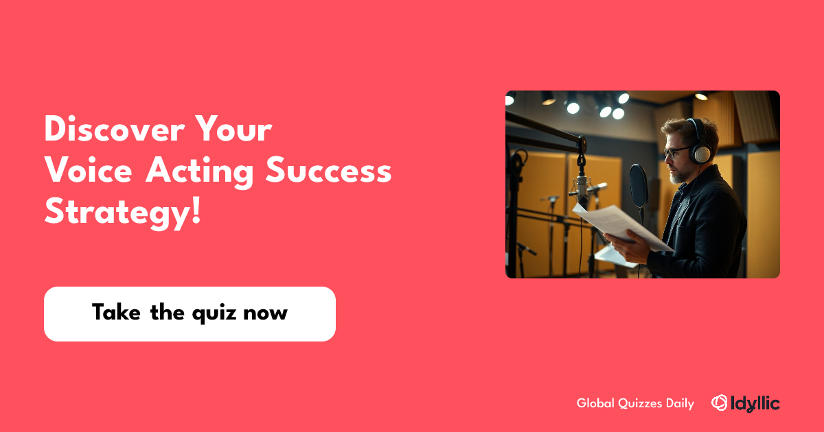 Discover Your Voice Acting Success Strategy!