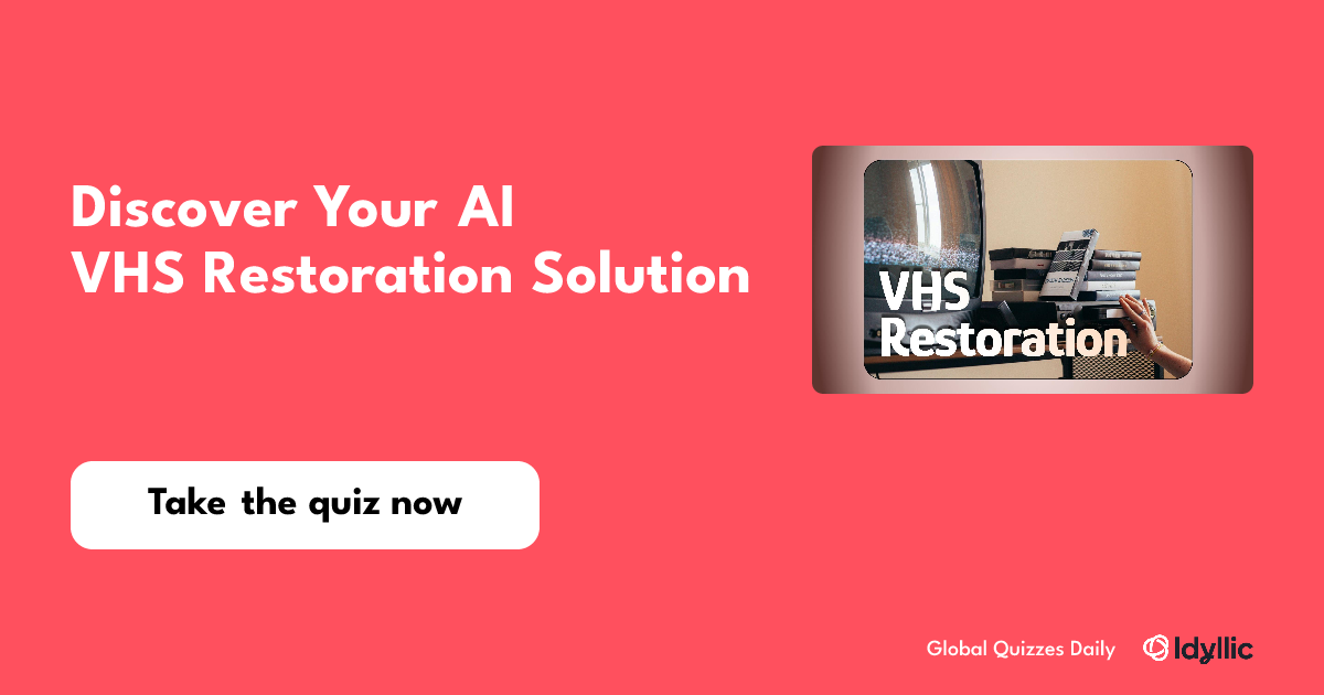 Discover Your AI VHS Restoration Solution
