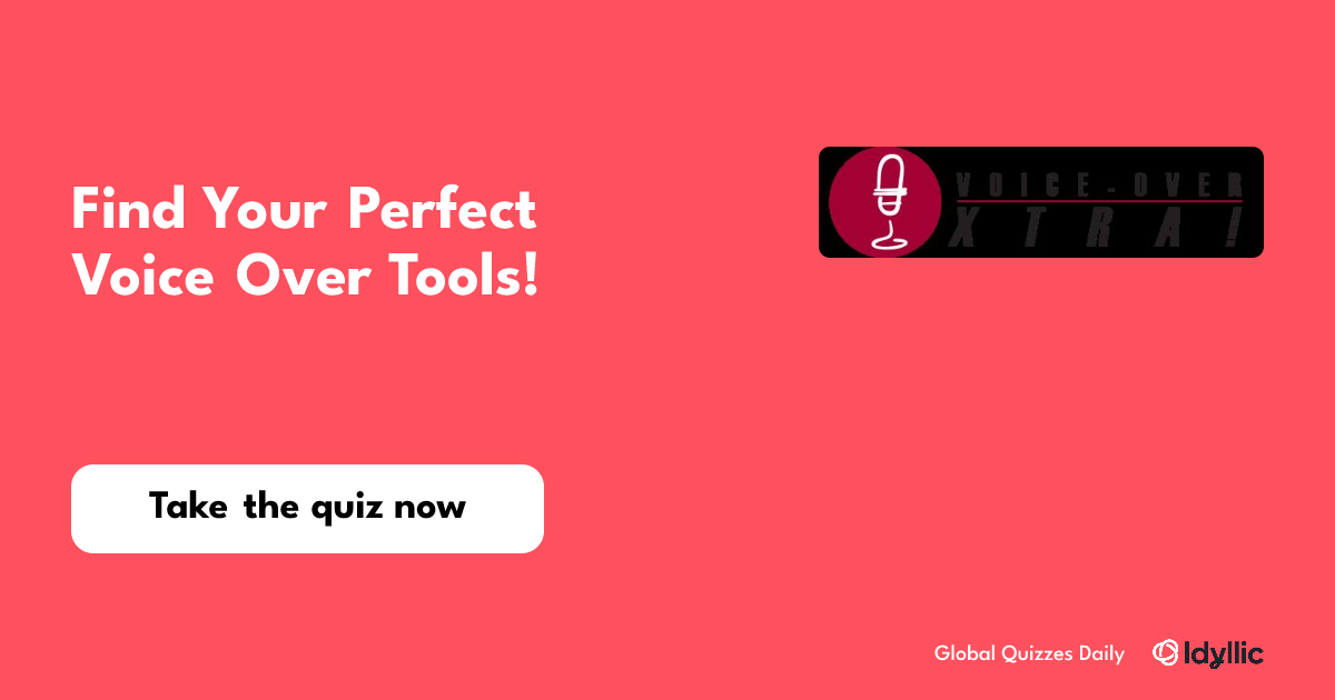 Find Your Perfect Voice Over Tools!