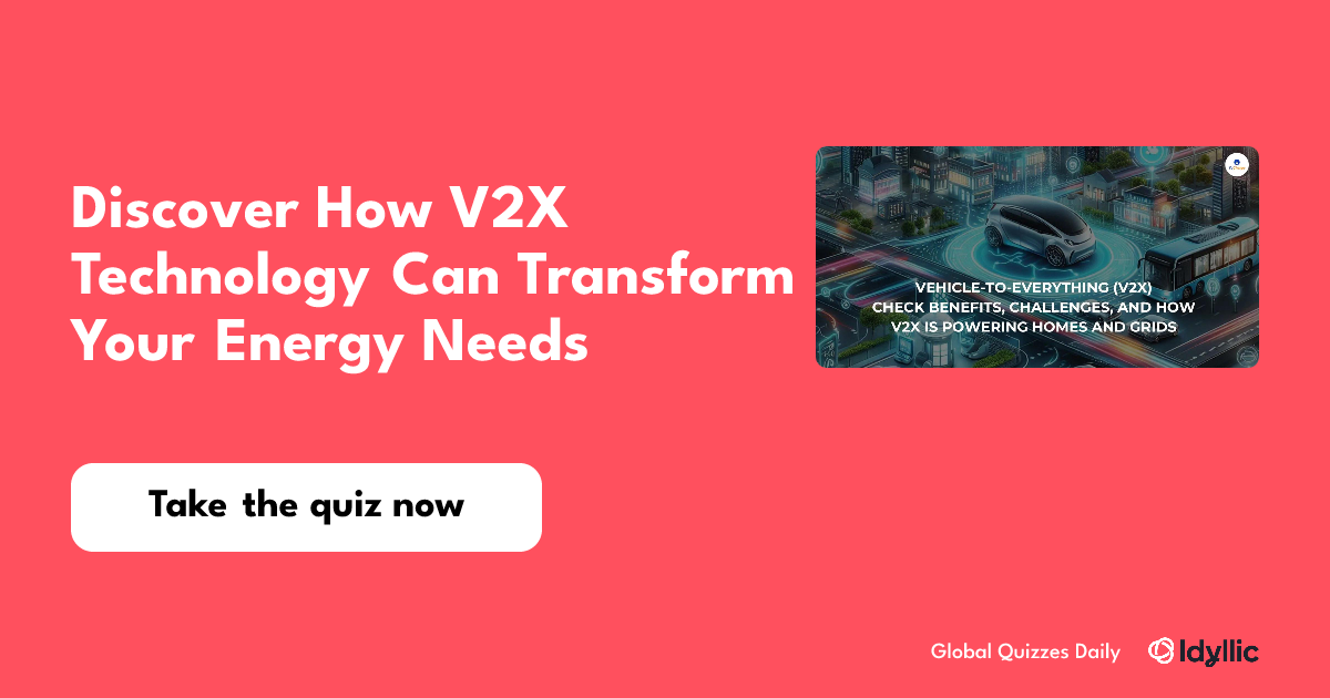 Discover How V2X Technology Can Transform Your Energy Needs