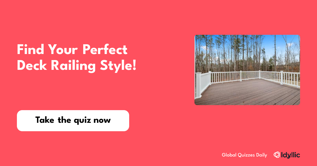 Find Your Perfect Deck Railing Style!