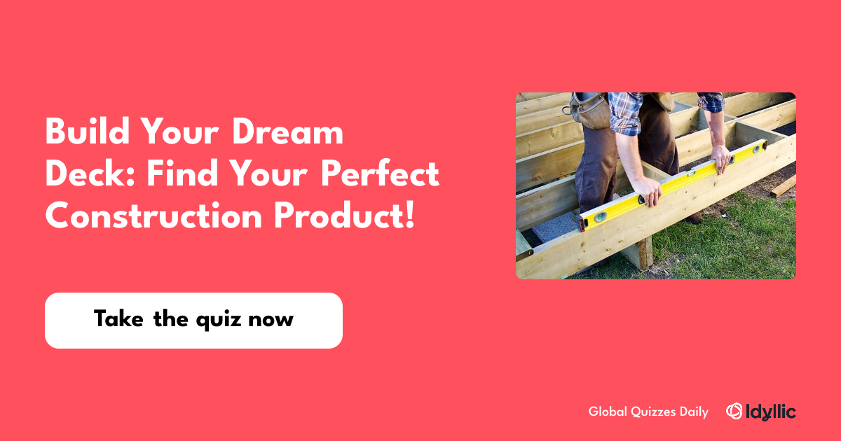 Build Your Dream Deck: Find Your Perfect Construction Product!