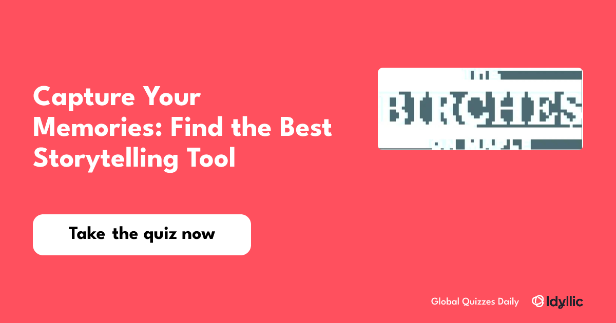 Capture Your Memories: Find the Best Storytelling Tool