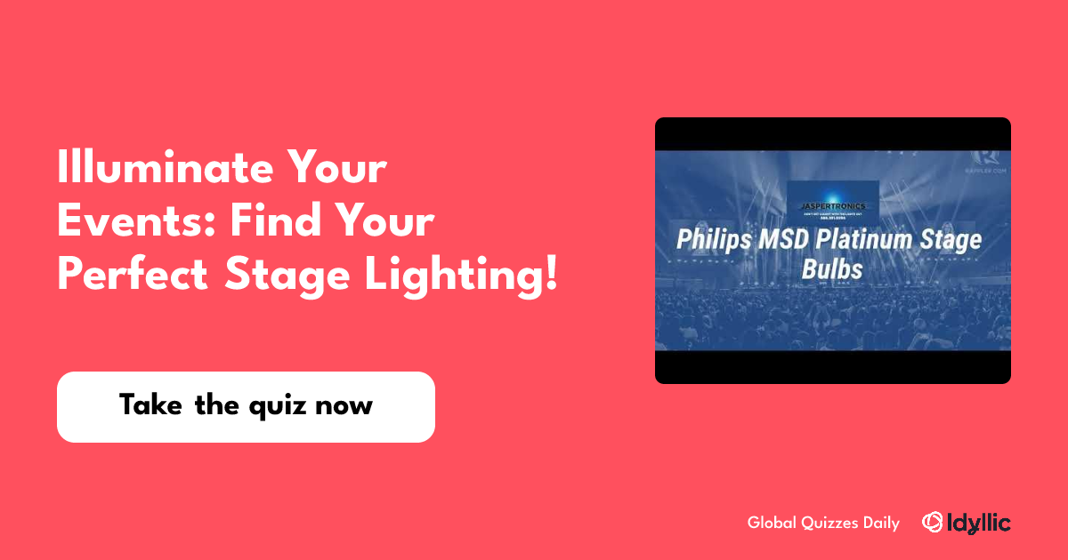 Illuminate Your Events: Find Your Perfect Stage Lighting!
