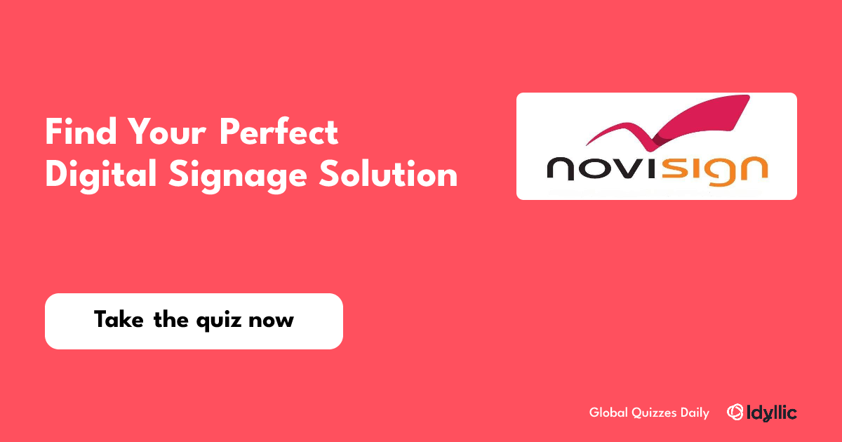 Find Your Perfect Digital Signage Solution