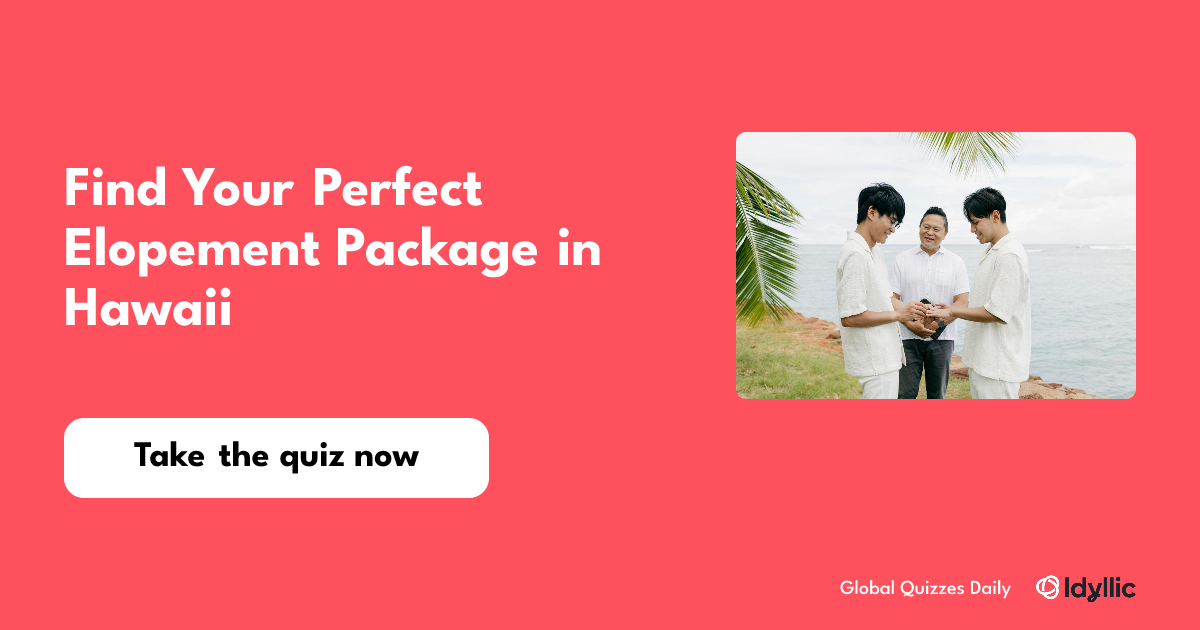 Find Your Perfect Elopement Package in Hawaii