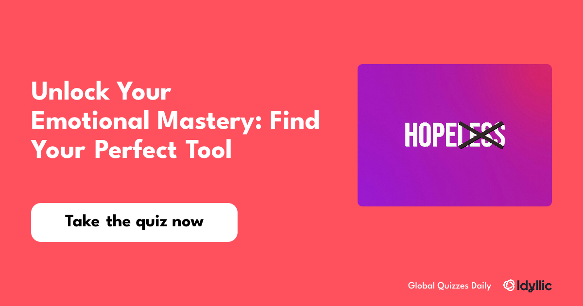 Unlock Your Emotional Mastery: Find Your Perfect Tool