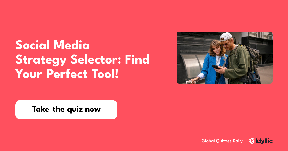 Social Media Strategy Selector: Find Your Perfect Tool!