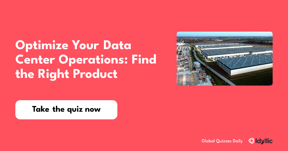 Optimize Your Data Center Operations: Find the Right Product