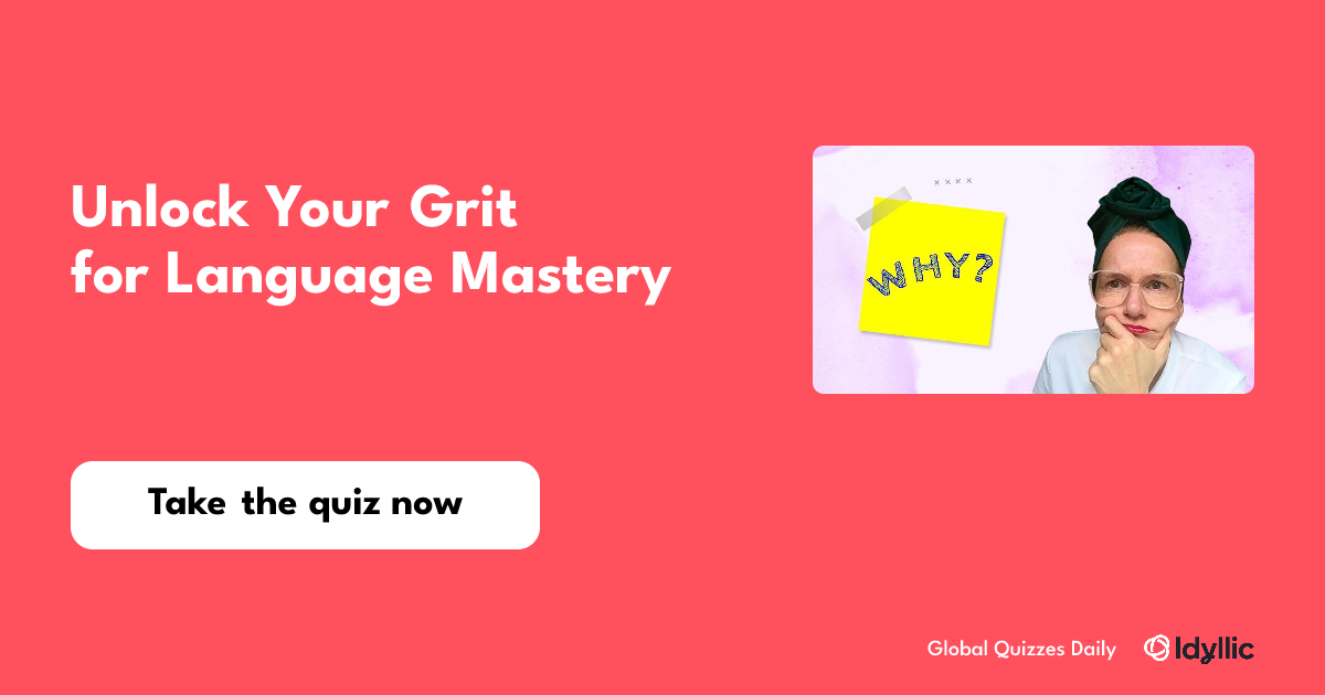 Unlock Your Grit for Language Mastery