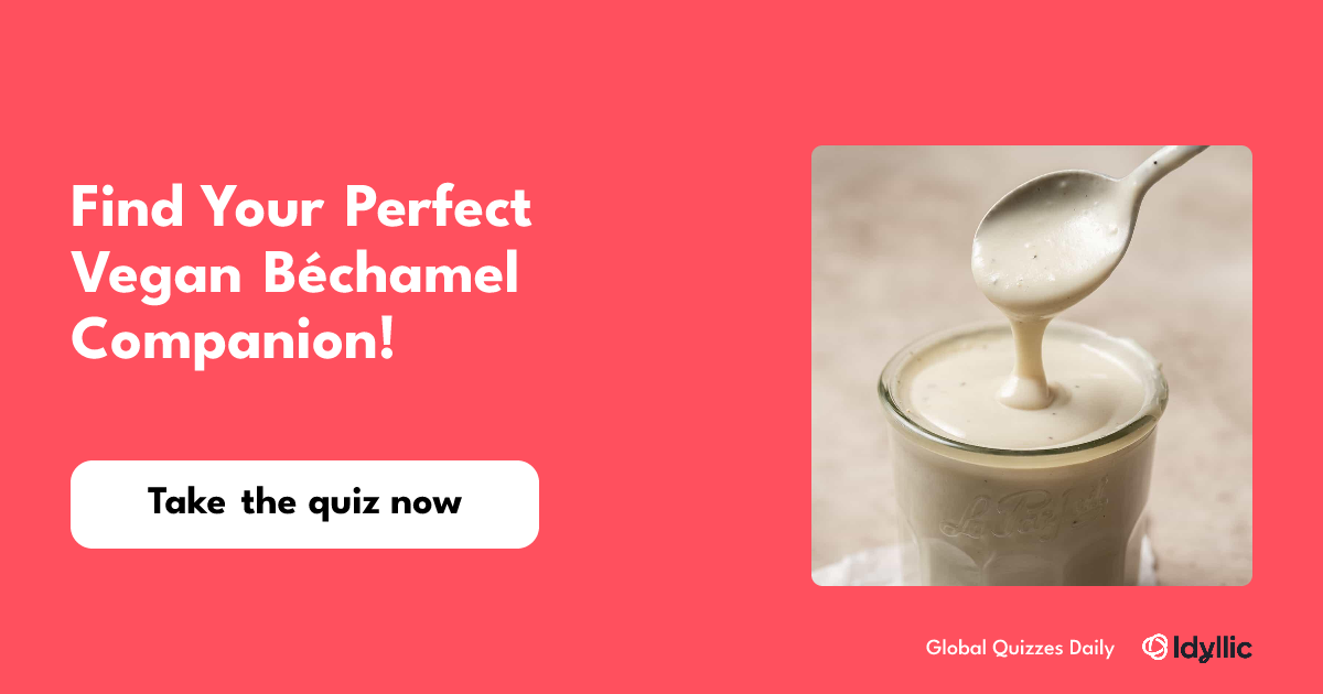 Find Your Perfect Vegan Béchamel Companion!