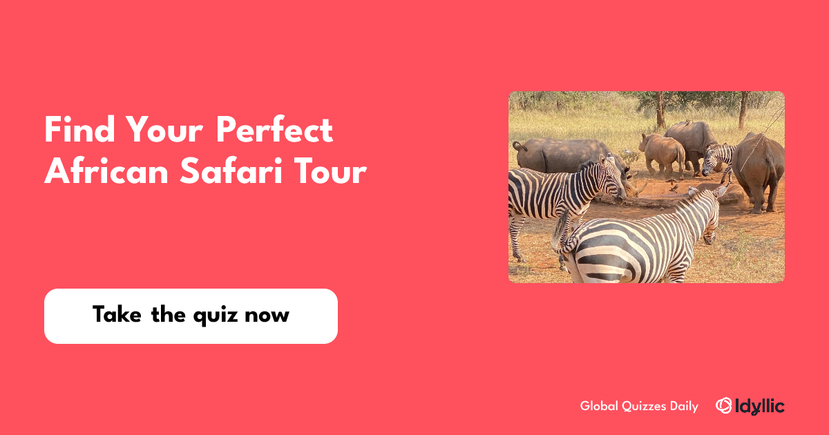 Find Your Perfect African Safari Tour