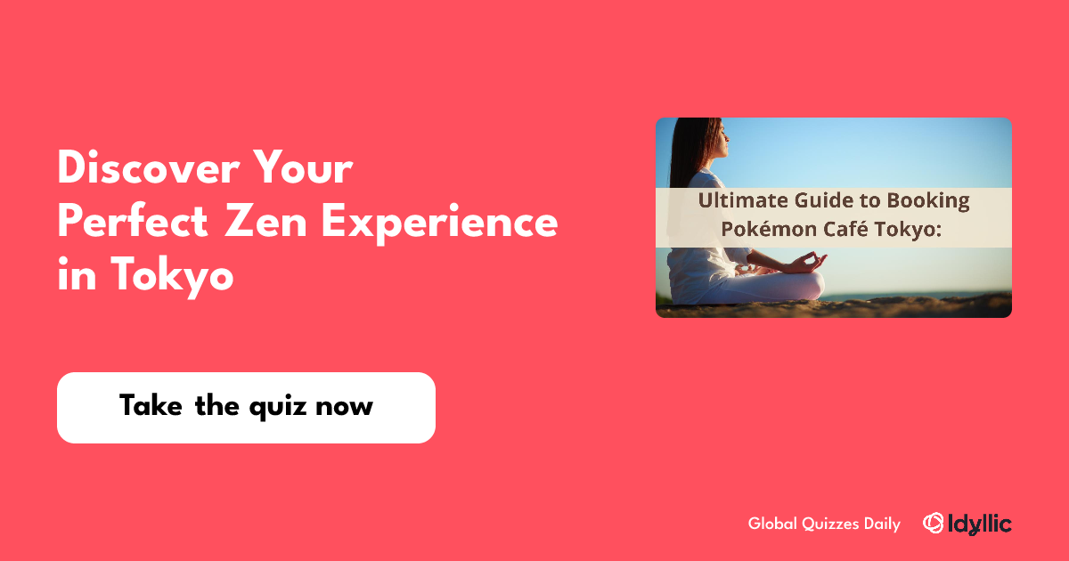 Discover Your Perfect Zen Experience in Tokyo