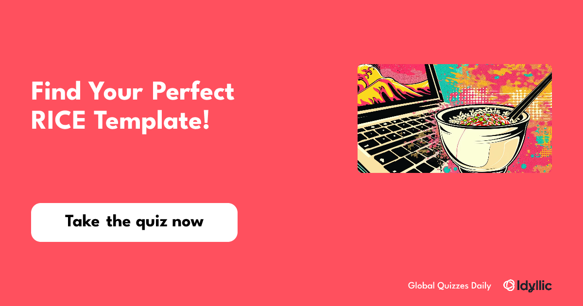Find Your Perfect RICE Template!