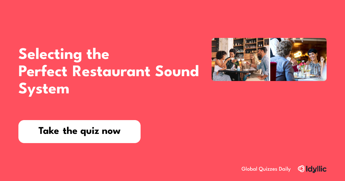 Selecting the Perfect Restaurant Sound System
