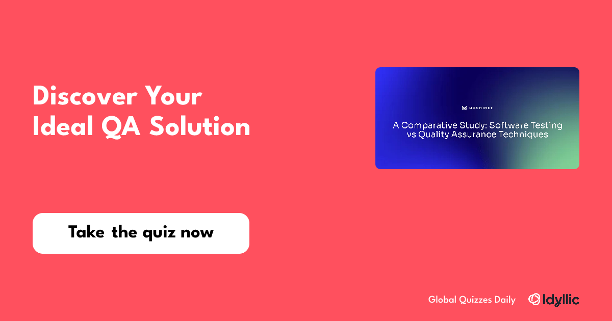 Discover Your Ideal QA Solution