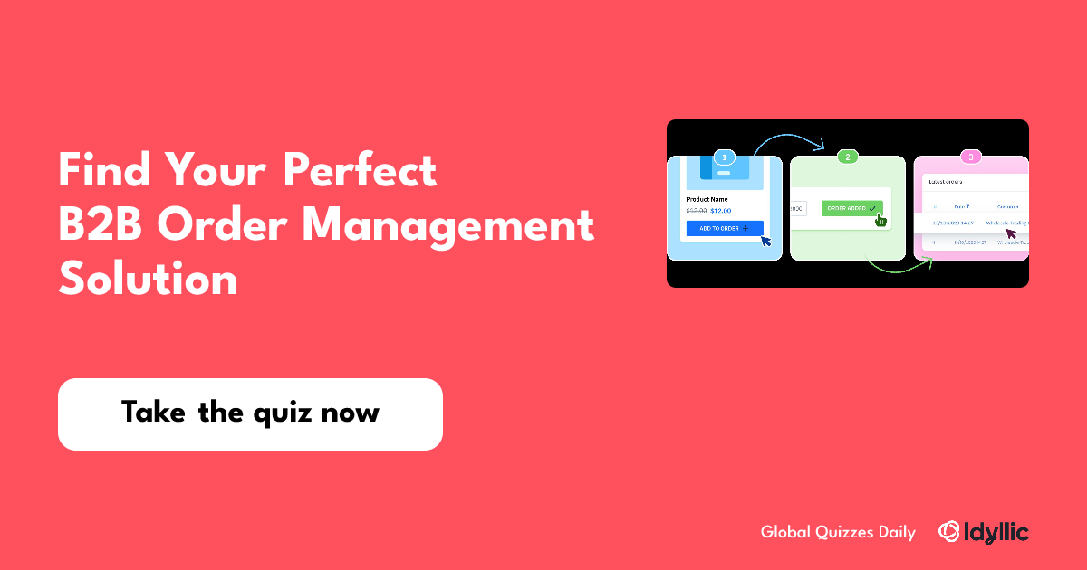 Find Your Perfect B2B Order Management Solution