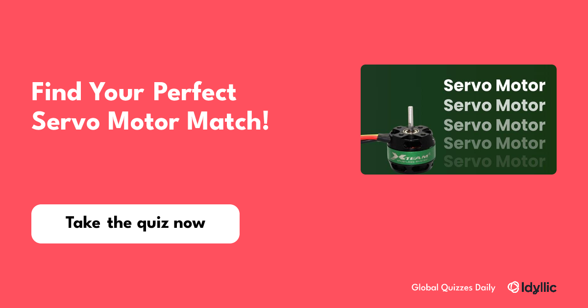 Find Your Perfect Servo Motor Match!