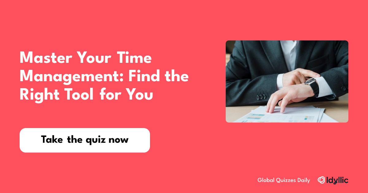 Master Your Time Management: Find the Right Tool for You