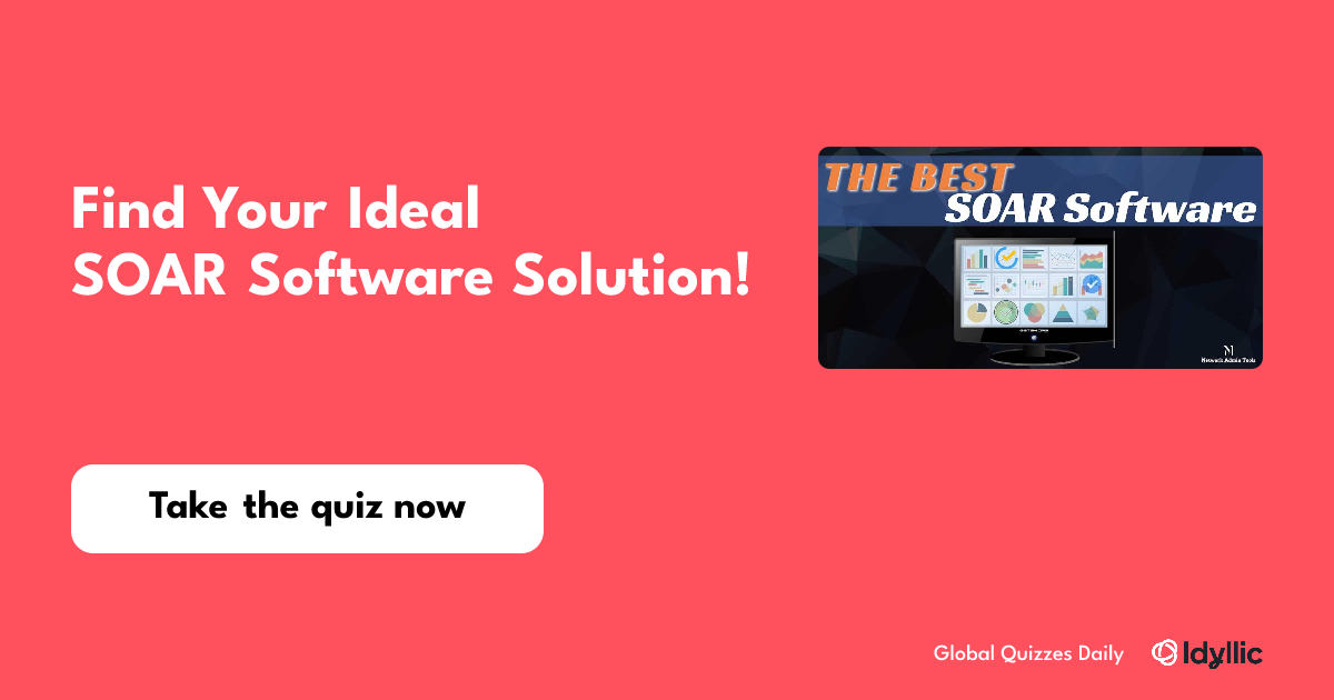 Find Your Ideal SOAR Software Solution!
