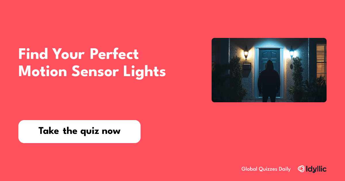 Find Your Perfect Motion Sensor Lights