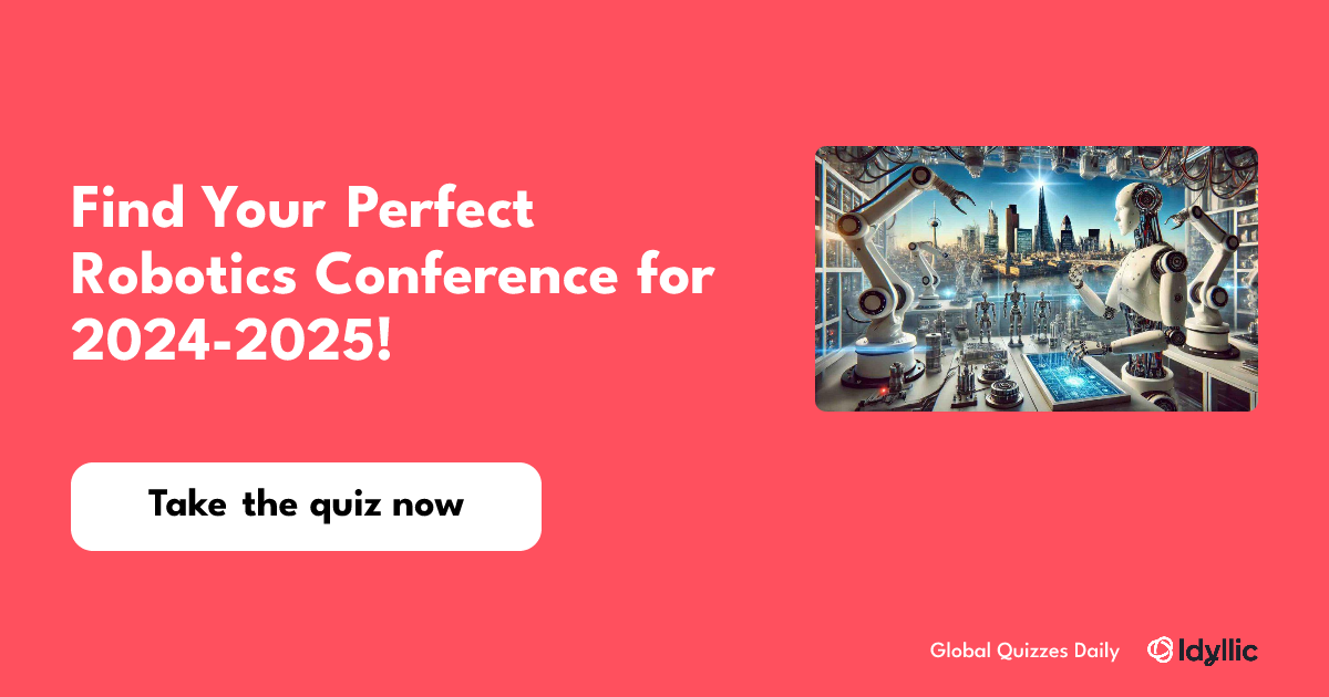 Find Your Perfect Robotics Conference for 2024-2025!