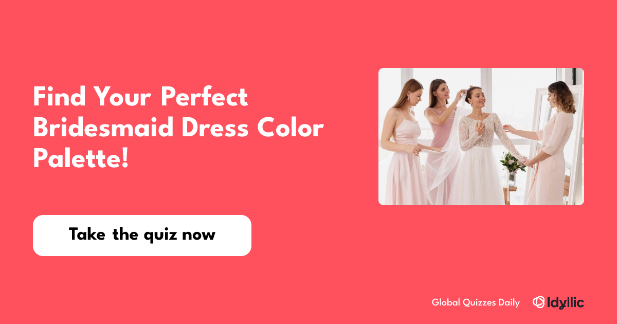 Find Your Perfect Bridesmaid Dress Color Palette!