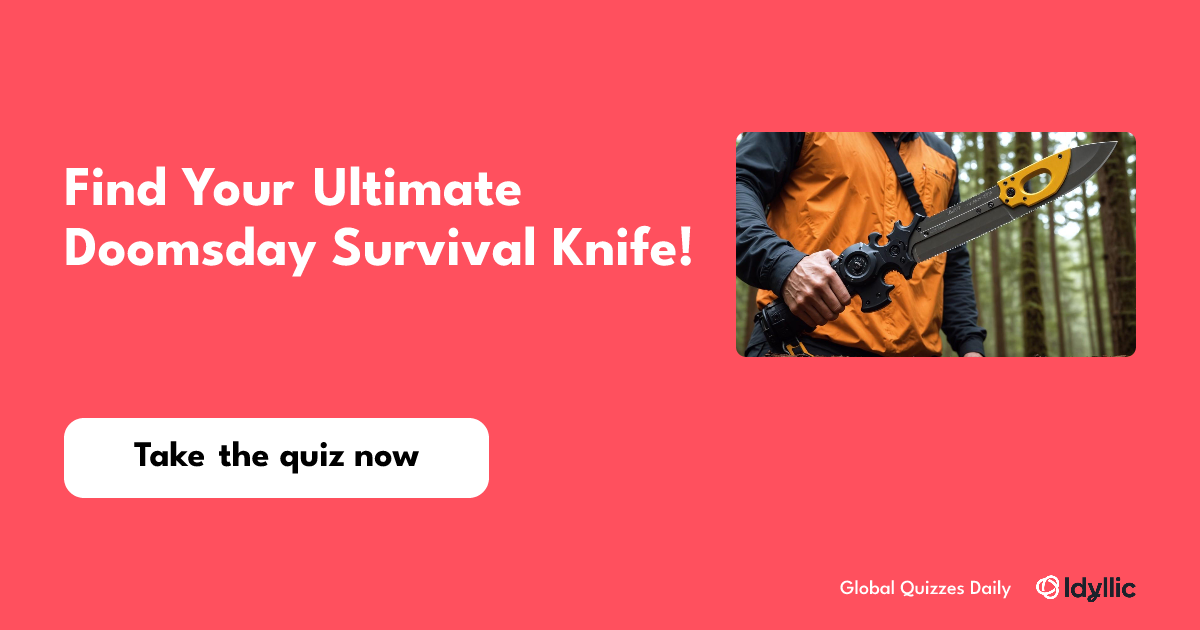 Find Your Ultimate Doomsday Survival Knife!