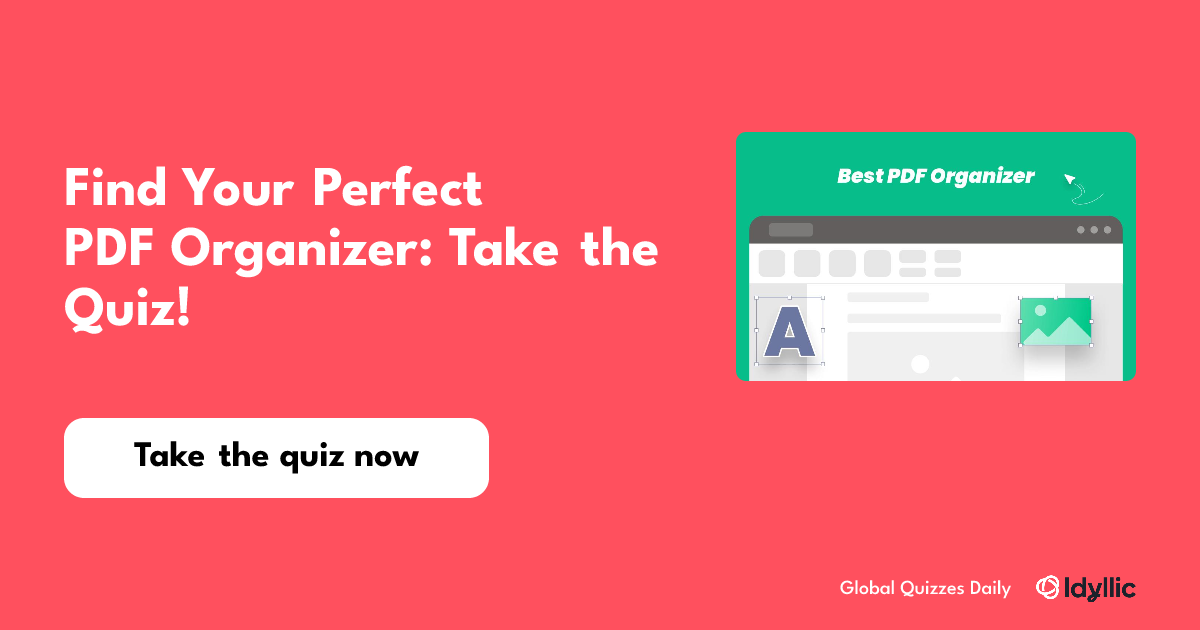 Find Your Perfect PDF Organizer: Take the Quiz!