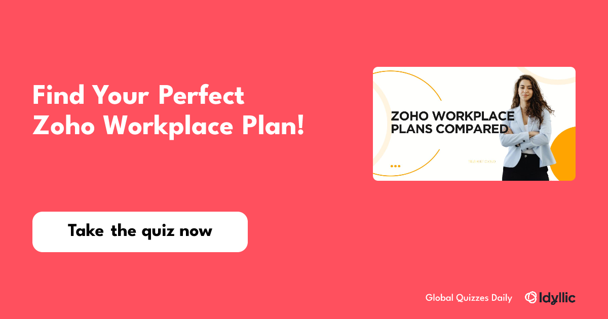 Find Your Perfect Zoho Workplace Plan!