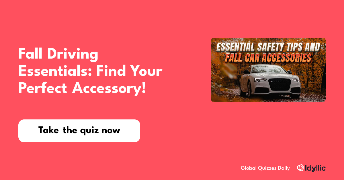 Fall Driving Essentials: Find Your Perfect Accessory!
