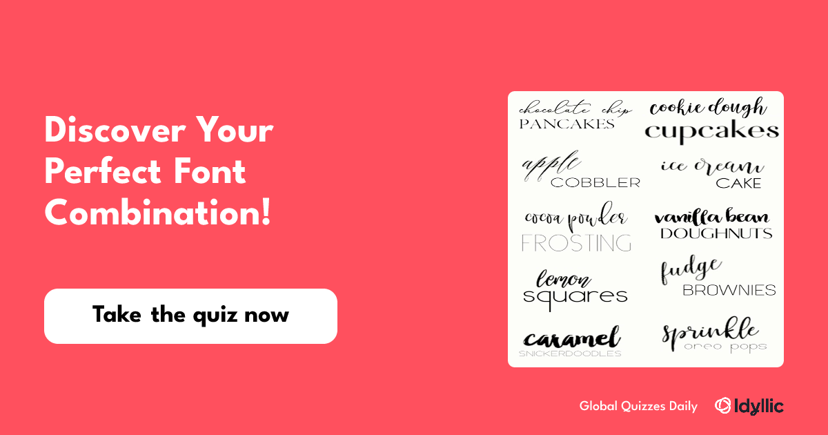 Discover Your Perfect Font Combination!