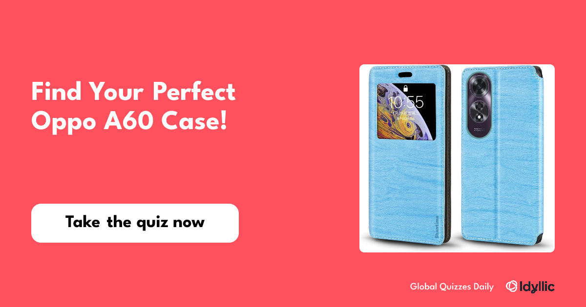 Find Your Perfect Oppo A60 Case!