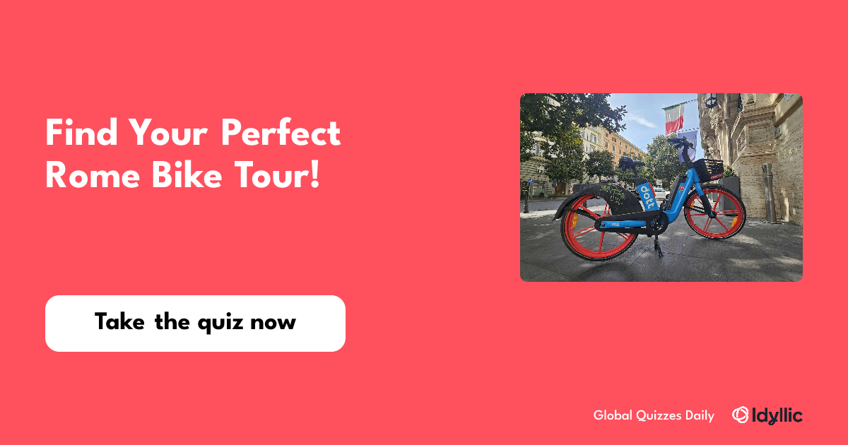 Find Your Perfect Rome Bike Tour!