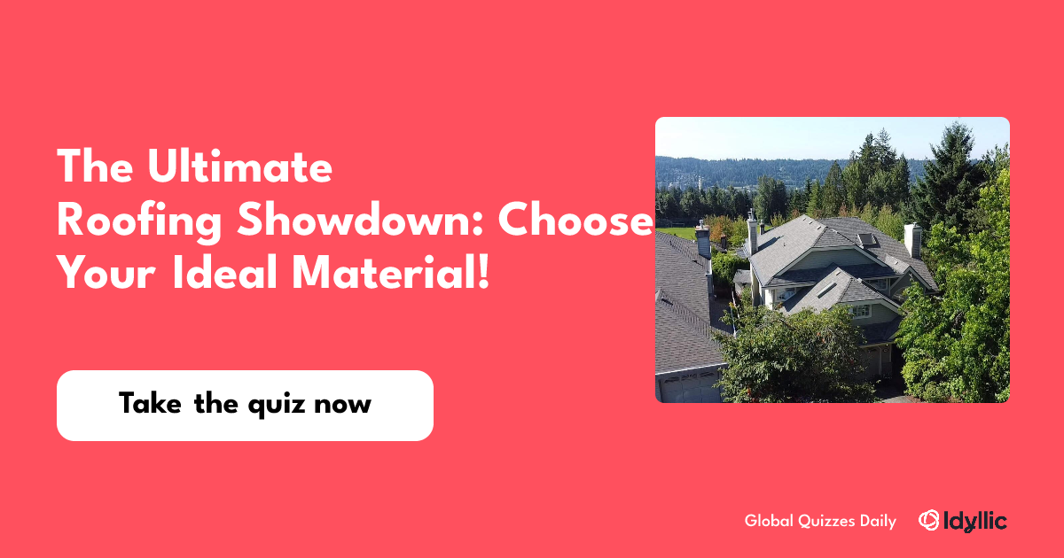 The Ultimate Roofing Showdown: Choose Your Ideal Material!
