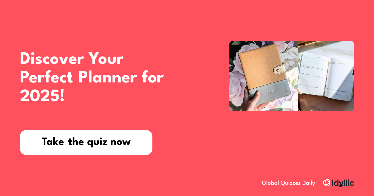 Discover Your Perfect Planner for 2025!