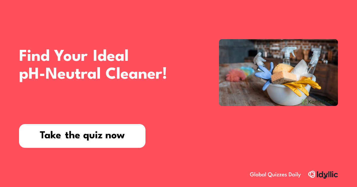 Find Your Ideal pH-Neutral Cleaner!