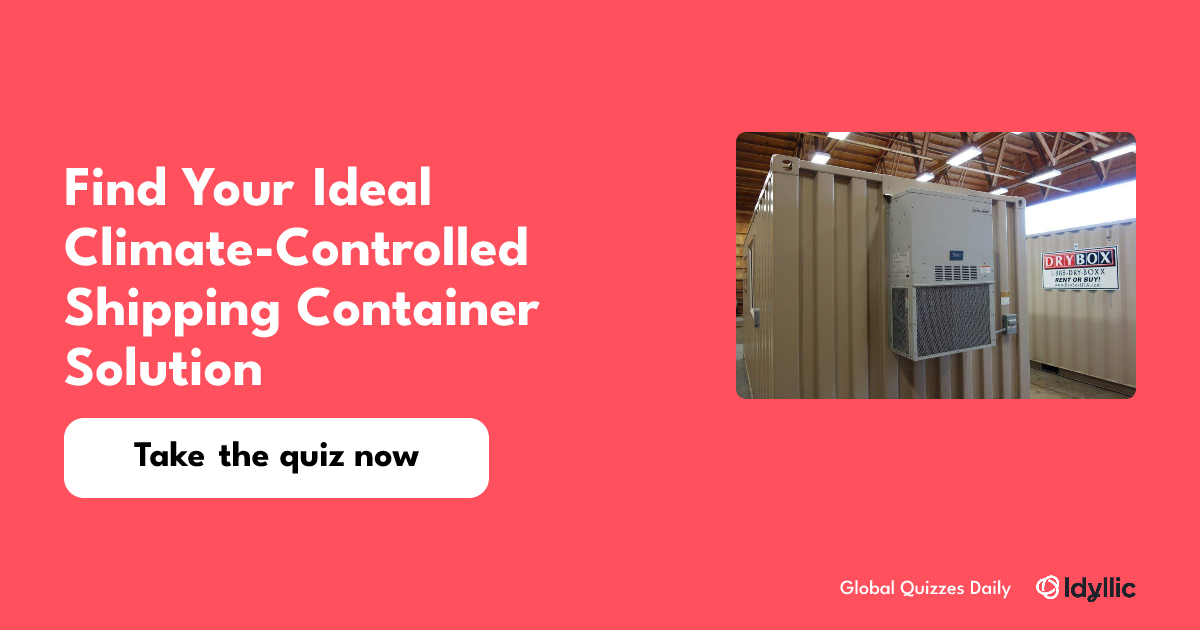 Find Your Ideal Climate-Controlled Shipping Container Solution