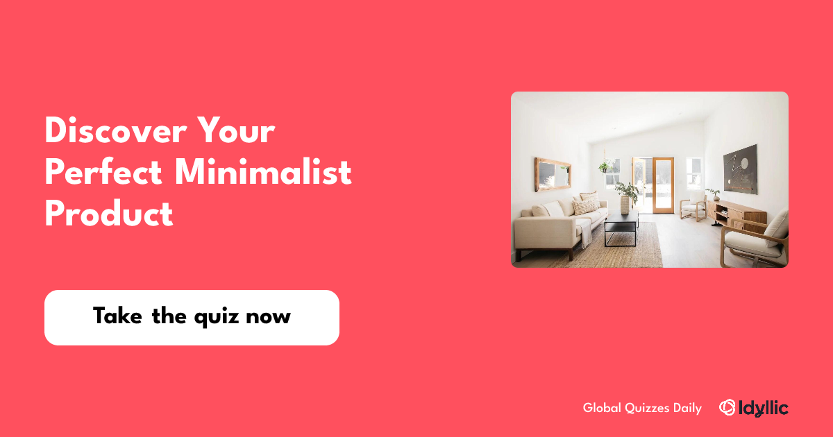 Discover Your Perfect Minimalist Product