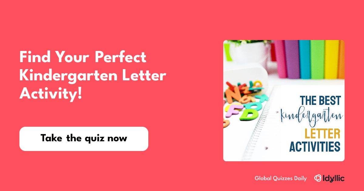 Find Your Perfect Kindergarten Letter Activity!