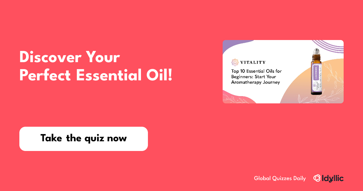 Discover Your Perfect Essential Oil!