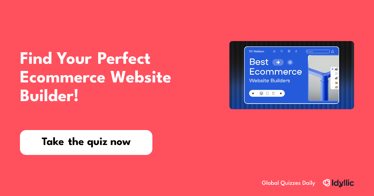 Find Your Perfect Ecommerce Website Builder!
