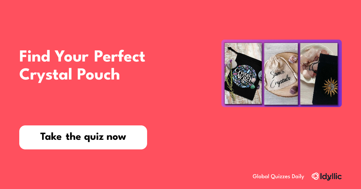 Find Your Perfect Crystal Pouch