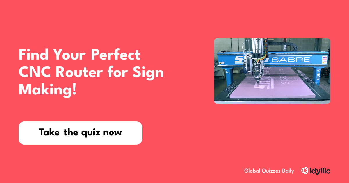 Find Your Perfect CNC Router for Sign Making!