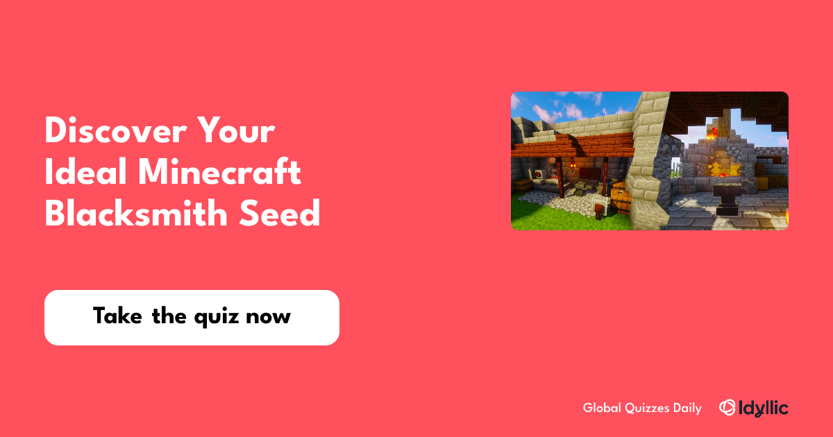 Discover Your Ideal Minecraft Blacksmith Seed