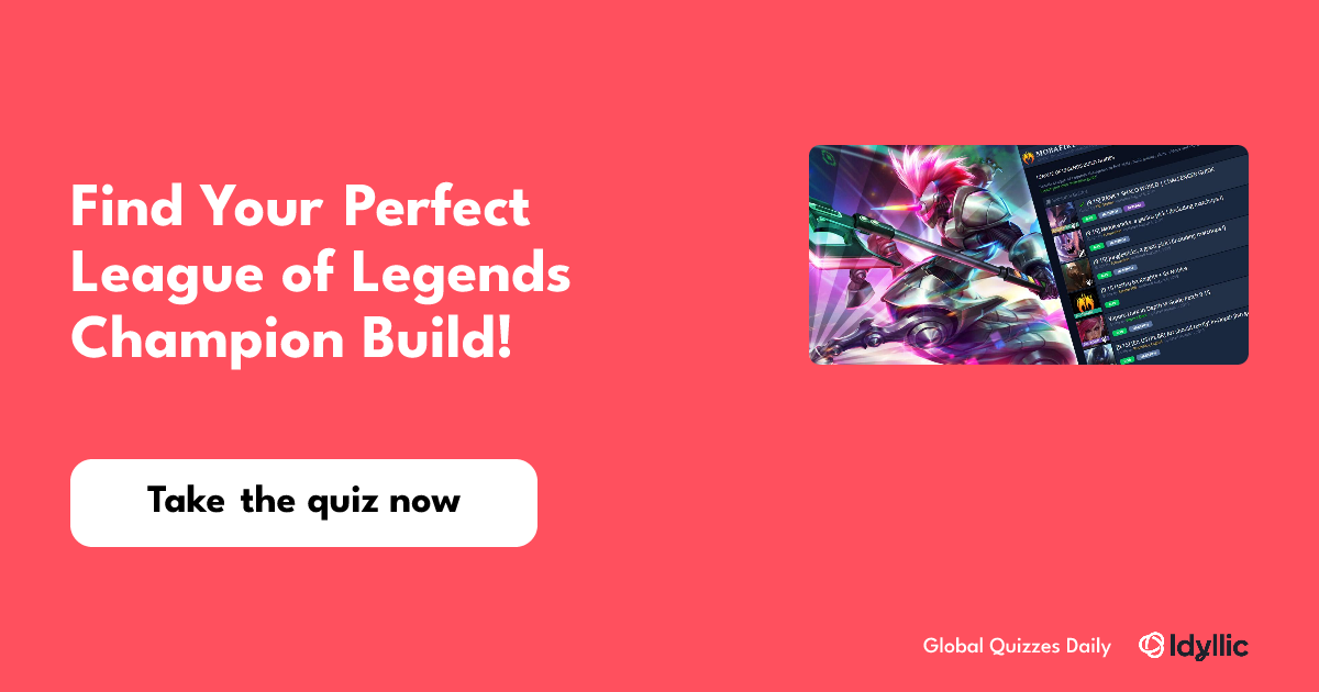 Find Your Perfect League of Legends Champion Build!